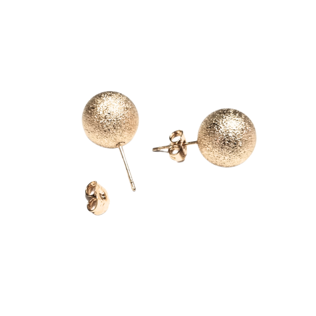 DORMILONAS DIAMANTADAS GRANDES | Aretes pegaditos – 1 cm aprox ...