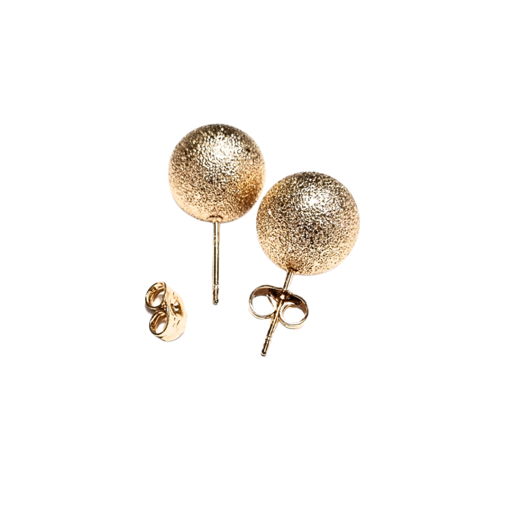 DORMILONAS DIAMANTADAS GRANDES | Aretes pegaditos – 1 cm aprox ...