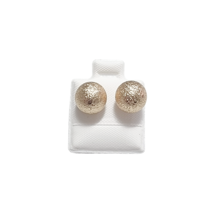 DORMILONAS DIAMANTADAS GRANDES | Aretes | Laminado en oro – Stelar